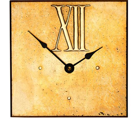 Large Square Wall Clocks With Large Roman 12 Dial Decorative Artefacts