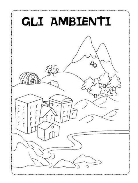 I Paesaggi Schede Didattiche Per La Scuola Primaria Artofit