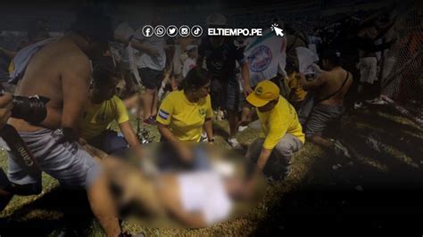 El Salvador Al Menos Muertos Tras Estampida En Estadio Diario El