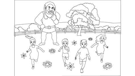 Dibujo Para Colorear De Gigante 42430