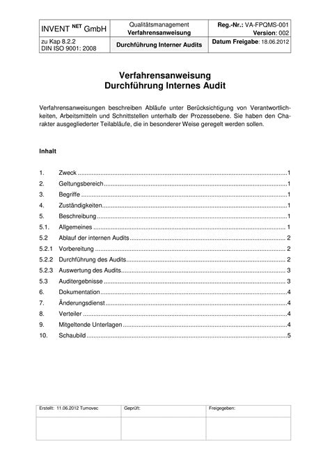Qualit Tsmanagement Iso Management Handbuch Business Wissen De
