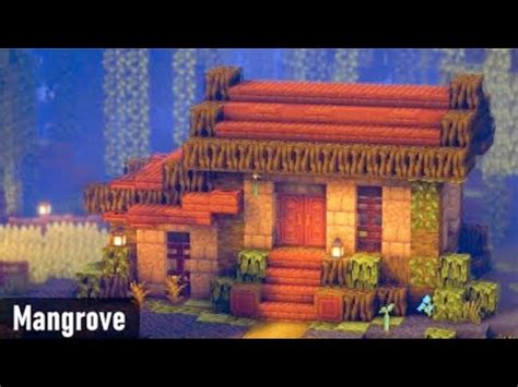 Minecraft Mangrove Starter House How To Build Full Tutorial YouTube