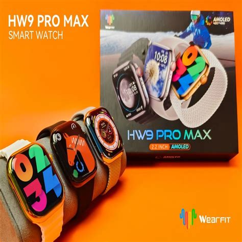 Variants Offers You The Best Price Of HW9 Pro Max Amoled Display
