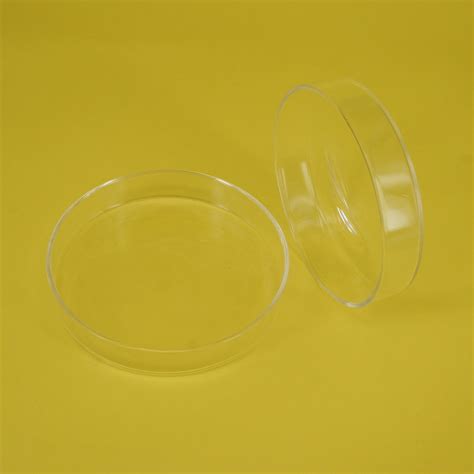 60 200mm Borosilicate Glass Petri Culture Dish With Lids For Lab