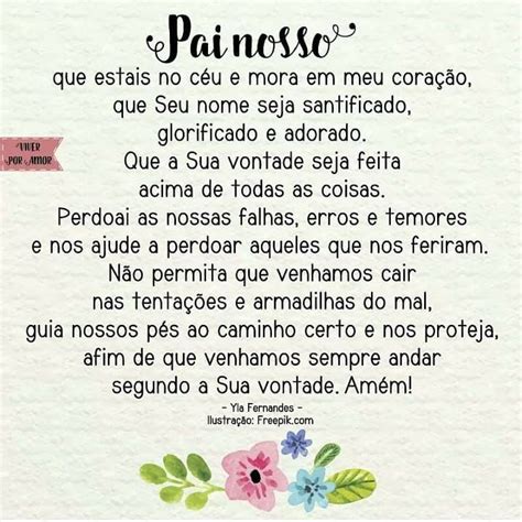 Sou Pequeno Grande é meu Deus no Instagram Pai nosso que estais no