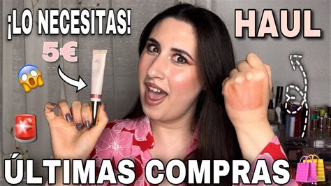 HAUL DE MAQUILLAJE CON MIS ÚLTIMAS COMPRAS Low cost y alta gama