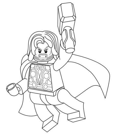 30 Desenhos de Thor para colorir Dicas Práticas
