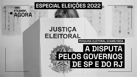 Elei O Como Est A Disputa Nos Governos De Sp E Do Rj Youtube