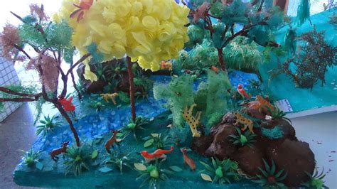Escola Estadual Professor Modesto Exposi O De Maquetes Dos Biomas