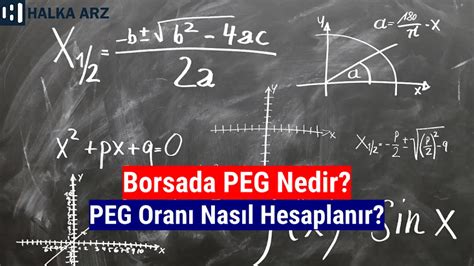 Borsada PEG oranı ne demek nasıl hesaplanır ne anlama gelir