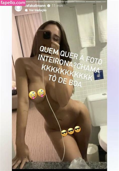 Rafa Kalimann Animegirlhot Ex Bbb Nude Leaked Onlyfans Photo