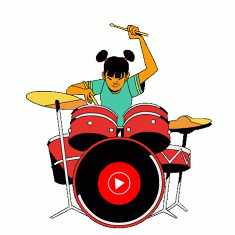 Drums Drumming Sticker Drums Drumming Jamming Discover Share GIFs