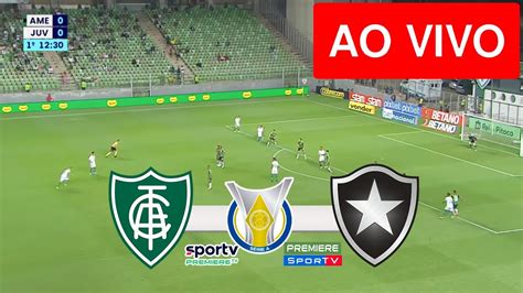 AMERICA MG X BOTAFOGO AO VIVO IMAGENS JOGO DE HOJE ASSISTA