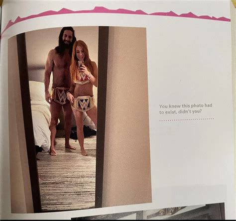 Photos From Becky Lynch S Autobiography Show Naked Seth And Becky