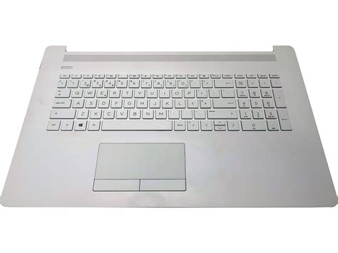 Top Cover c Teclado sem Backlight c TouchPad de Precisão Snow White