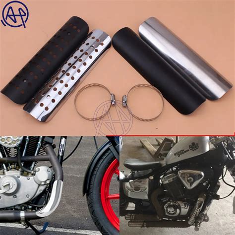22 8cm Motorcycle Exhaust Muffler Pipe Heat Shield Cover Guard