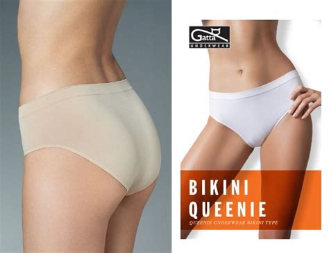 MAJTKI Gatta QUEENIE BIKINI bezszwowe M beżowe 12352602645 Allegro pl