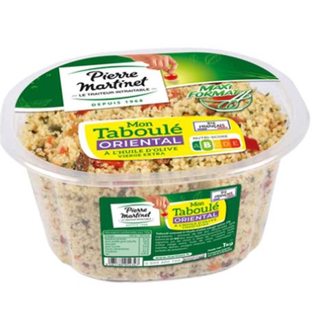 Taboulé oriental à l huile d olive vierge extra Pierre Martinet 1 KG
