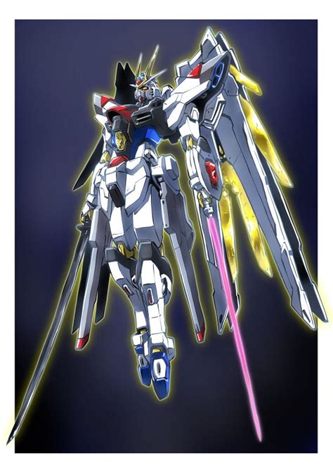 Zgmf A Pd P Mighty Strike Freedom Gundam Mobile Suit Gundam Seed
