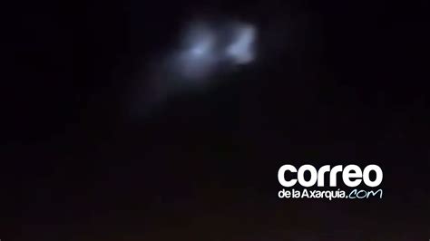 Avistamiento desde Málaga de luces extrañas en el cielo YouTube