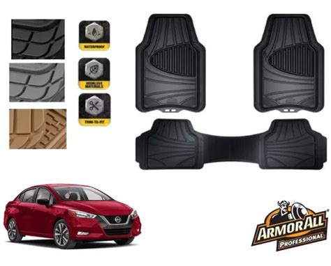 Tapetes Uso Rudo Nissan Versa 2020 A 2024 Armor All Original Envío gratis