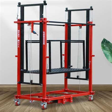 M New Foldable Portable Remote Control Electric Scaffolding