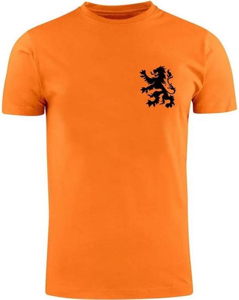 Johan Cruijff Heren T Shirt EK WK Holland Oranje Nederlands