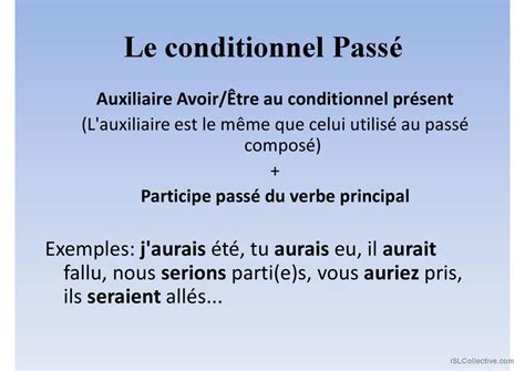 Le Conditionnel Fran Ais Fle Powerpoints