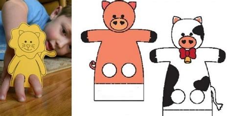 16 patrons gratuits pour fabriquer des marionnettes à doigts