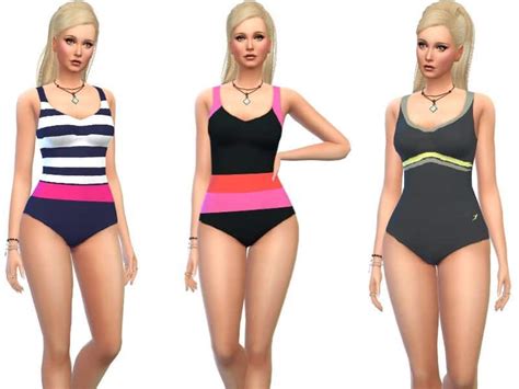 27 Sims 4 Swimsuit CC Bikinis One Piece Board Shorts We Want Mods