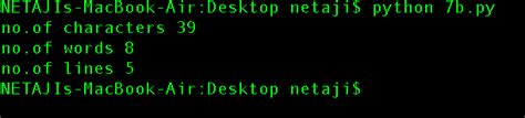 python programing lab r16 exercise 7 b