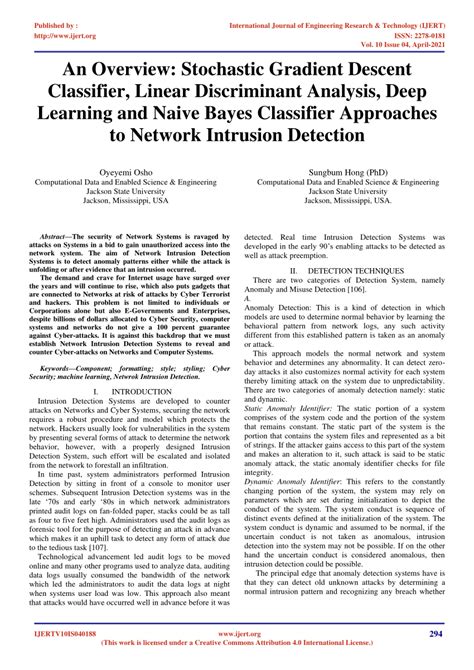 pdf an overview stochastic gradient descent classifier linear discriminant analysis deep