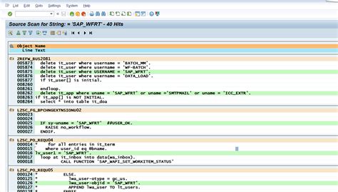 How To Find The Specific Abap Code That Is Updatin Sap Community