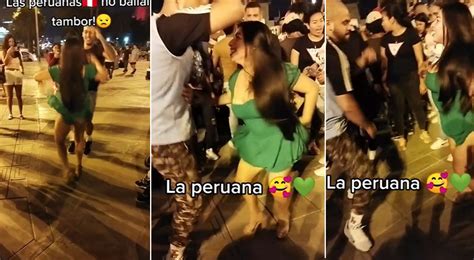 Tiktok Viral Peruana Le Dicen Que No Sabe Bailar Tambor Venezolano Y