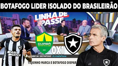 BOTAFOGO VENCE O CUIABÁ E ABRE CINCO PONTOS NA LIDERANÇA DO BRASILEIRÃO