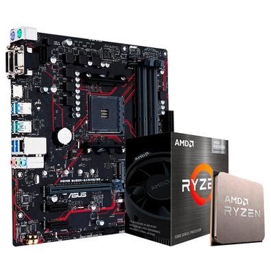 Kit Processador AMD Ryzen 5 5600G 3 9GHz 4 4GHz Max Turbo AM4