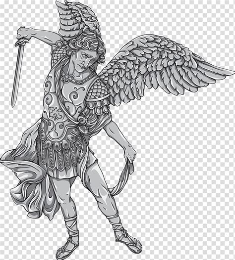 St Michael Line Drawing