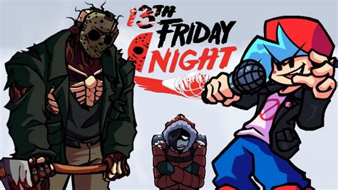 VERSING JASON IN FNF 13th FRIDAY NIGHT FUNK BLOOD MASKOA YouTube