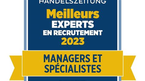 Les meilleurs cabinets de recrutement de managers et de spécialistes
