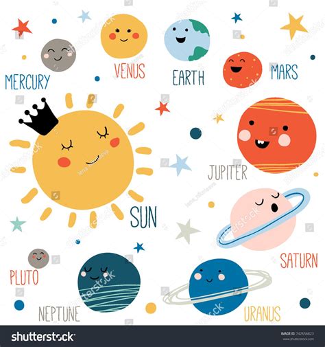 Cute Planet Drawings