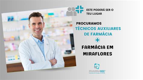 T Cnico Auxiliar De Farm Cia Miraflores Pharmabsc