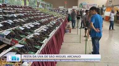 TEM Notícias 2ª Edição Sorocaba Jundiaí Festa da Uva de São Miguel