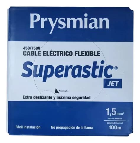 Cable Unipolar Prysmian Mm Color Rojo Mts
