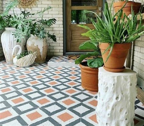 7 Inspirasi Motif Keramik Lantai Teras Luar Cantik Dan Estetik