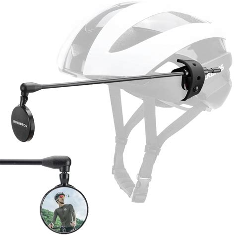 LUSTERKO ROWEROWE WSTECZNE NA KASK DO KASKU ROCKBROS REGULOWANE