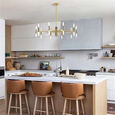 BOKT Luxury Gold Chandeliers Large Modern Chandelier Light With 24