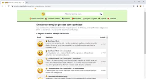 Top Sites Para Descobrir O Significado Dos Emojis