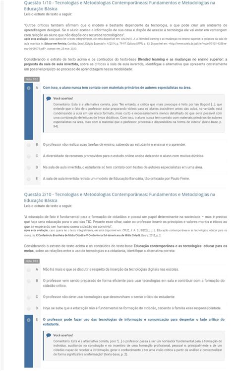 apol 2 Título APOL Objetiva 2 Regular TECNOLOGIAS E METODOLOGIAS