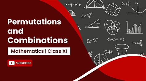 permutations and combinations fundamental principle of counting math class 11 youtube