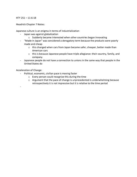HTY 251 11 06 18 Lecture Notes 13 Warning TT Undefined Function